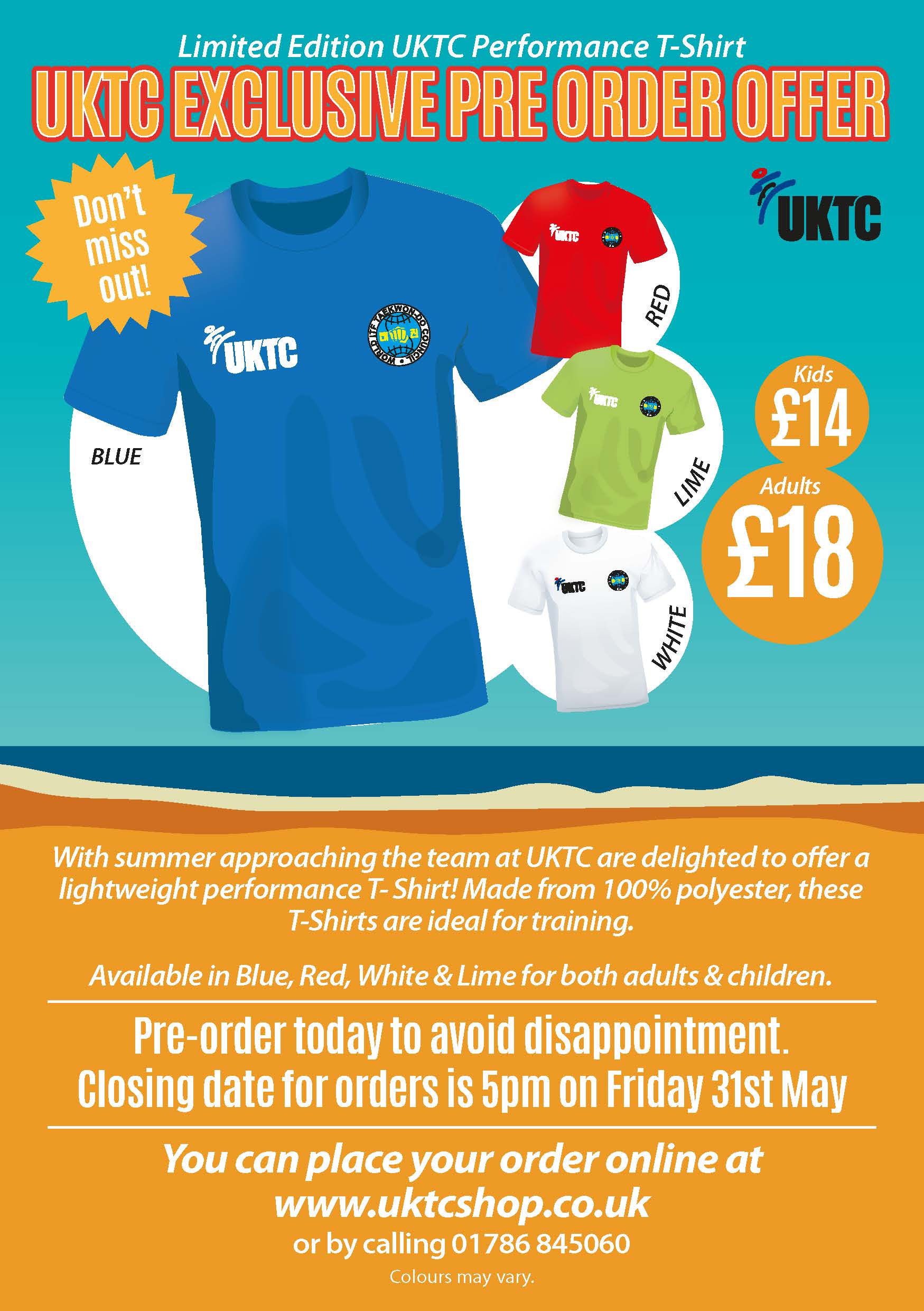 New UKTC Performance T-Shirts now available from the UKTC Shop - United ...